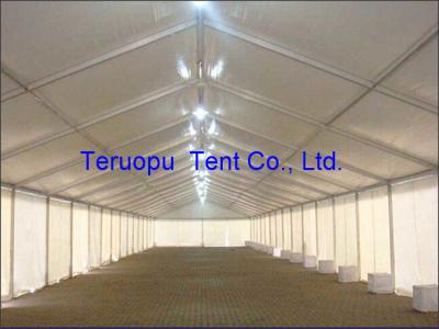 China Double Trussed PVC Storage Tents Permanent Use Large Industrial Canopy Tent for sale