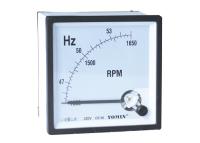 China High Precision Panel Analogue Meter , Frequency Meter With Glass Window for sale