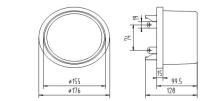 China ANSI Socket Type Three Wire Single Phase Electronic Energy Meter 100A for sale