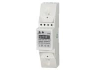 China Plc Electronic Energy Meter Single Phase with Electromagnetic Counter Display for sale