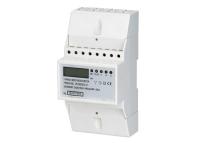 China Class 1.0 DIN Rail KWH Meter / High Efficiency three phase multi tariff meter for sale