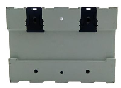 China Small Volume Accuracy Class1.0 3 Phase Electricity Meter 35mm Din Rail With Counter 6 Display for sale