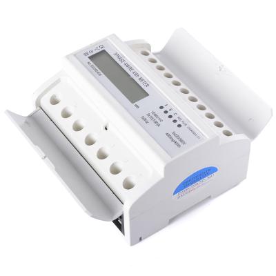 China Modo direto LCD 6+1/5+2 do medidor trifásico residencial da hora do watt do uso da casa à venda
