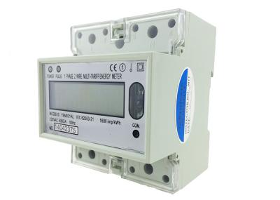 China Wide Range Current Electric Single Phase Energy Meter YEM031AL Multi Rate With Digital Display zu verkaufen