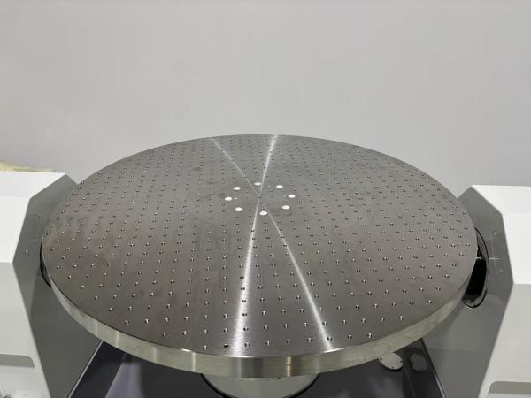 Quality 2D Micro Stepping Turntable 160kg Payload Dual Axis Rate Table With Big Tabletop for sale