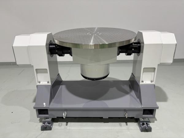 Quality 2D Micro Stepping Turntable 160kg Payload Dual Axis Rate Table With Big Tabletop for sale
