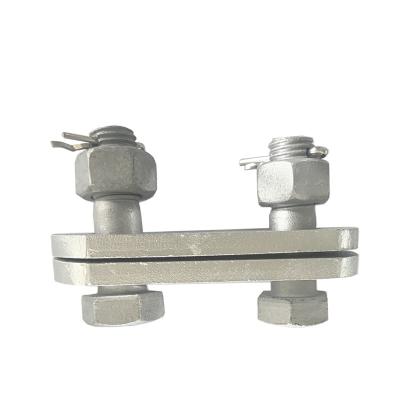 China Customizable P Type Double Straps HV Transmission Line Hardware Fittings for sale
