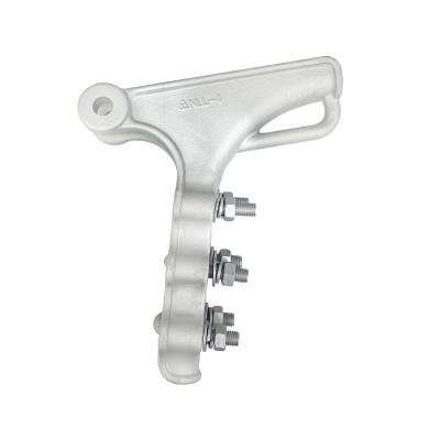 China Hot Dip Galvanized Bolt Type Strain Clamp Long Lasting Conductor Fixing Fitting for sale