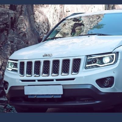 Cina 40W 6000K LED automatico si accende per il materiale dell'ABS di Jeep Compass Plastic in vendita