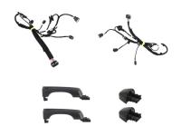 China Black Plastic Car Pull Handle With Auto Sense Technology for sale