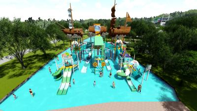 China Enhanced 3D Aqua theme park landscape Software with Customer Ratings at 5 USD/Square Meter for sale