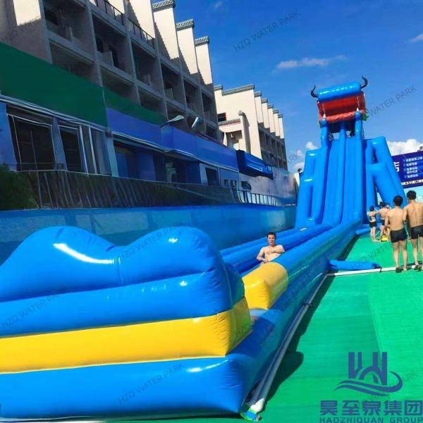 Commercial Grade Inflatable Water Slide And Pool With Bouncy House Inflatable Water Slide