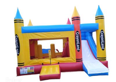 China New Arrival inflatable blue dry slide for rental, outdoor inflatable two lane slide for kids for sale