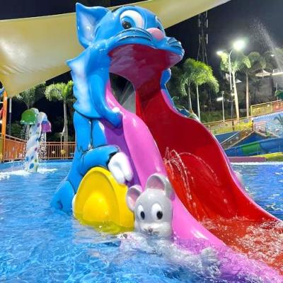 China Parque de aerosoles de agua personalizable favorito de los hoteles con múltiples características emocionantes Octopus Slide en venta