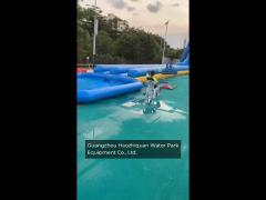 Summer Crazy Hot Inflatable Slides Adult N Kids Toboggan Inflatable Aqua Slide