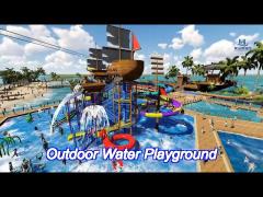 All Ages Outdoor Water Playground Aquatic Playground Equipment Customization