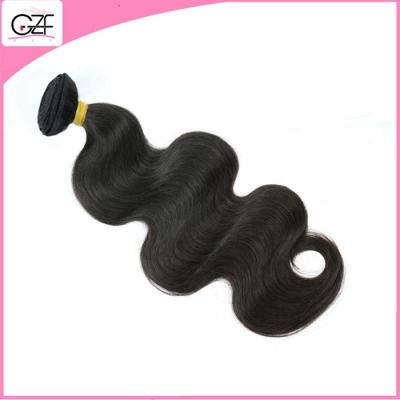 China Double Weft Guangzhou Virgin Brazilian Hair Body Wave 100grams Virgin Brazilian Hair for sale