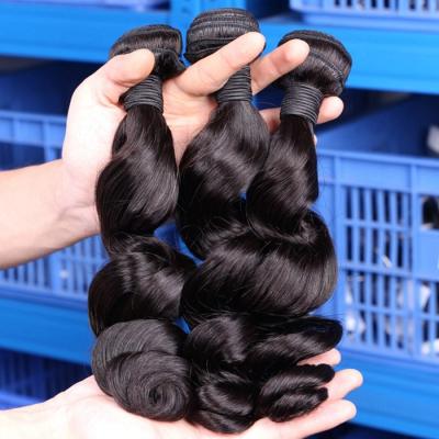 China Tangle Free Virgin Brazillian Hair Loose Wave 100% Virgin Human Hair for sale