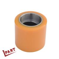 China Custom 6 Inch Polyurethane Wheels PU Rubber Wheels For Forklift for sale