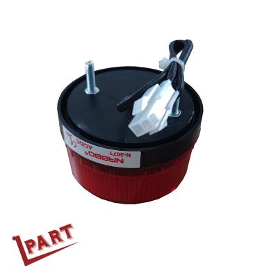 Cina Il carrello elevatore rosso dello stroboscopio LED accende il CA 24V di CC per avvertimento in vendita