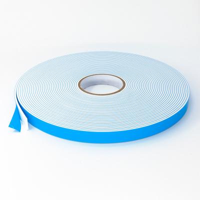 Cina Nastro biadesivo in schiuma di polietilene bianco con film blu resistente agli urti resistente alle alte temperature LED in vendita
