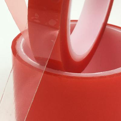 Cina Nastro adesivo biadesivo in PET trasparente Nastro MOPP resistente alle alte temperature in vendita