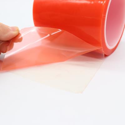 China Fita PET dupla face sem rastros Fita transparente pegajosa resistente a altas temperaturas à venda