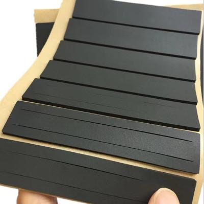 Cina Fogli di schiuma poliuretanica microcellulare nera Schiuma adesiva per paraurti in gomma siliconica in vendita
