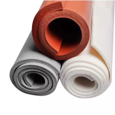 Cina Morbida spugna di silicone schiuma antiscivolo ignifuga a celle chiuse resistente al calore in vendita