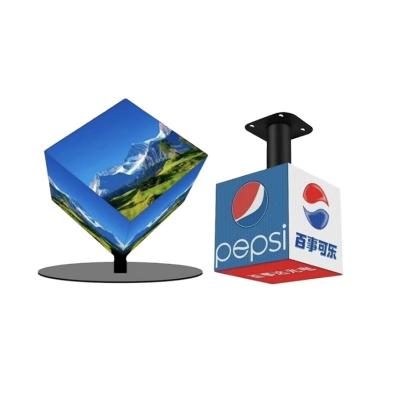 China Customized Outdoor P2.5 Indoor Digital Advertising LED Cube Display Magic Cube LED Screen for sale