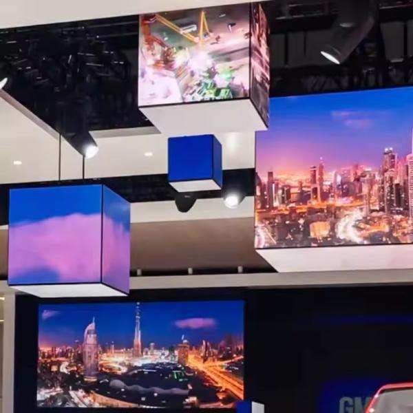 Quality Customized Outdoor P2.5 Indoor Digital Advertising LED Cube Display Magic Cube for sale