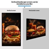 China Ultra-Thin HD LCD Advertising Display 19-85 Inch with Animation SDK for Elevator Retail Education for sale