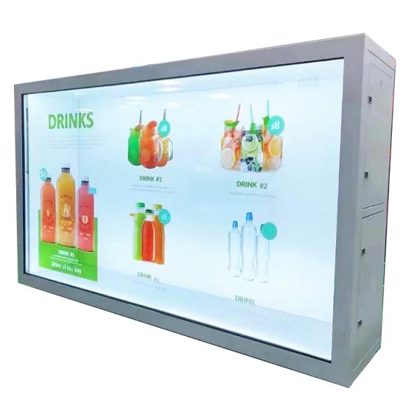 Quality 3D Hologram Digital Human Touch Screen Advertising Box Holographic LCD Transparent Holobox Display Cabinet Showcase for sale