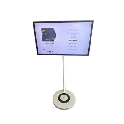 China Interactive Smart TV 21.5 Inch Video Touch Screen Rotation With Built in Battery Mobile Smart Display for sale