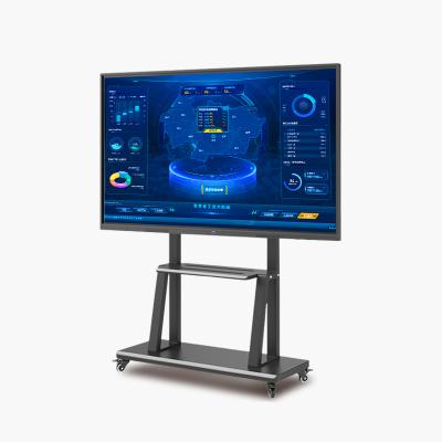 China 4K Whiteboard 65" 75 " Multi Touch Smart Display Education Panel Conference Machine All in One Removable Computer for Business for sale