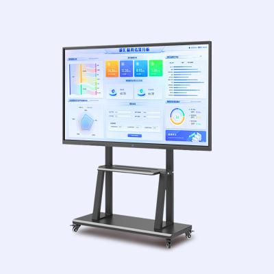 China 98 Inch All in One Pc Touch Screen Multimedia HD Smart Teaching Machine for Education Video Conference Television for sale