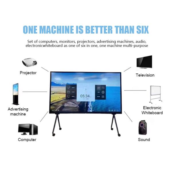 Quality LCD HD Infrared Touch Interactive Whiteboard Intelligent Conference Tablet for sale