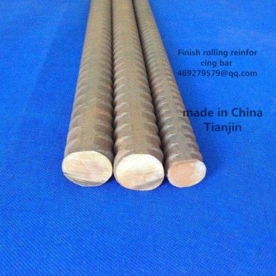 China PSB930 Prestressed concrete high strength finish rolled threaded reinforcing bar for sale