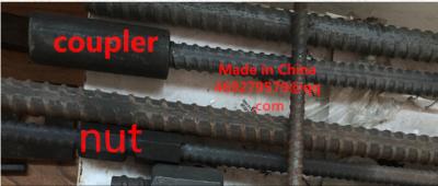 China PSB830/32MM Scres thread steel bars for the prestressing of concrete/coupler/nut for sale
