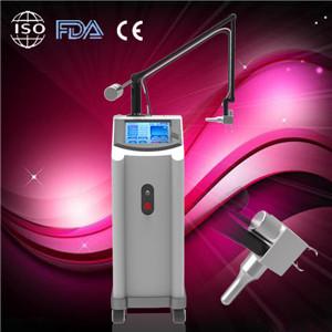 China medical laser skin resurfacing Glass Pipe Fractional Co2 Laser Equipment for sale