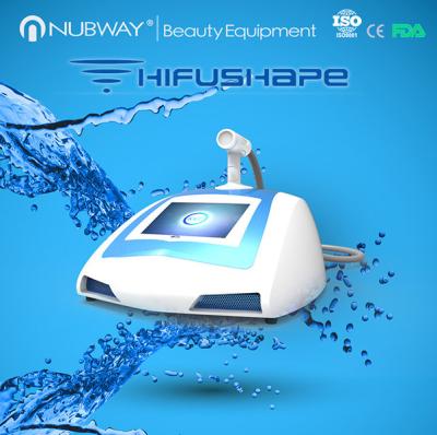 China Nubway HIFUSHAPE Best Slimming Beauty Equipment Portable HIFU Machine for sale