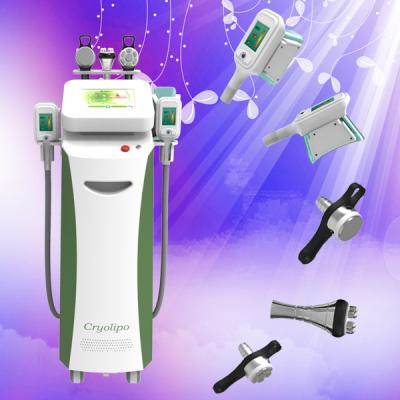 China Multifuctional 5 Handles Cryolipolysis Body Shaping Equipment Cryolipolysis & Vacuum for sale