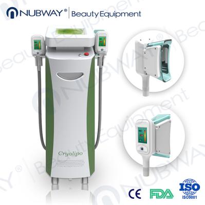 China 2 Handles Freezing Fat Body Sculping Equipment Cryolipolysis Beauty Slimming for sale