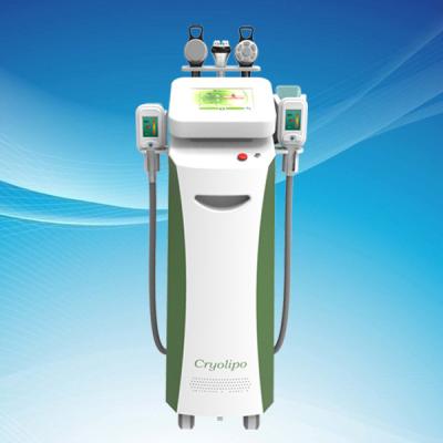 China 2 RF+1 Cavitation+2 Cryolipolysis Multifunction Cryolipolysis Cavitation Vacuum for sale