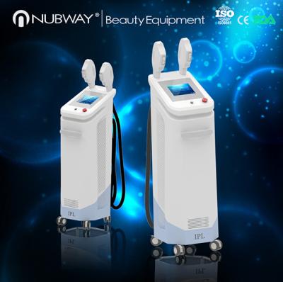China Newest SHR Two Handles Hair Removal IPL SHR Hair Removal Laser for sale