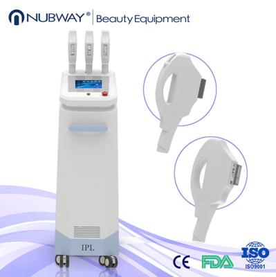 China 3 Handles Multifunction Laser Beauty Machine Professional Painless Permanent Laser Hair Re for sale