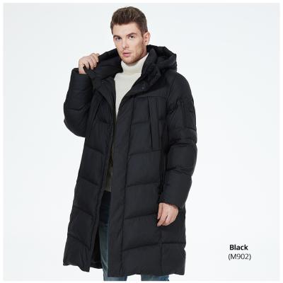 China 101cm-107cm Long Men Winter Jacket 4xl 5xl Mens Long Padded Coat for sale