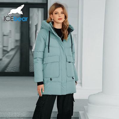 China 85cm 87cm 89cm Mid Length Puffer Jacket Women'S Medium Length Puffer Jacket for sale