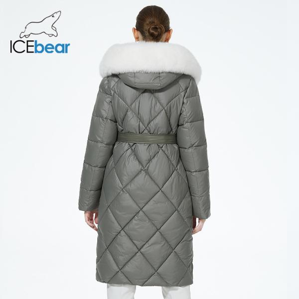 Quality 2XL Detachable Fur Collar Down Jacket 109cm Winter Jacket With Fur Collar for sale