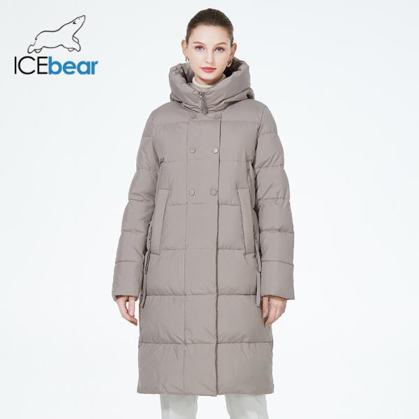 Quality 102cm-106cm Double Breasted Winter Coat Cotton Double Breasted Down Coat for sale